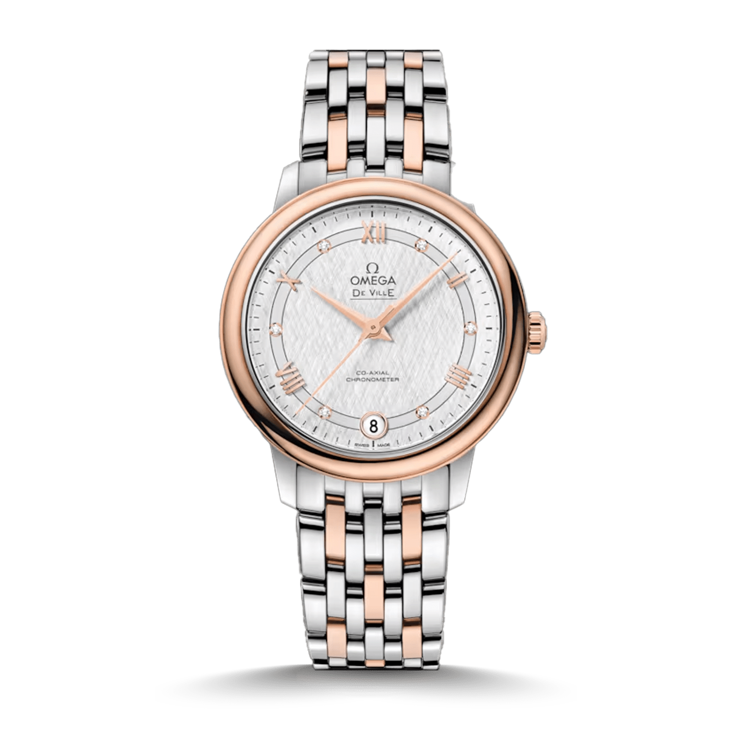 OMEGA De Ville Prestige 32,7 CPO 424.20.33.20.52.002CPO Silberes Zifferblatt